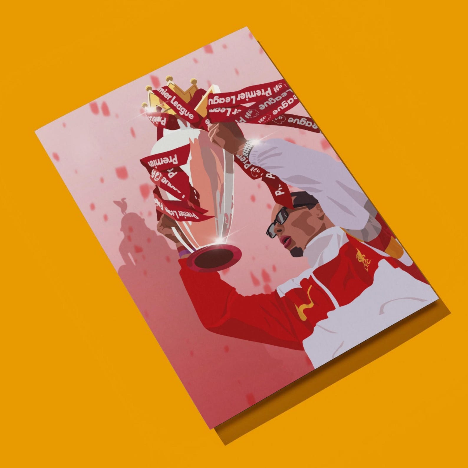 Virgil Van Dijk Liverpool FC Trophy Parade - Premier League Champions ...