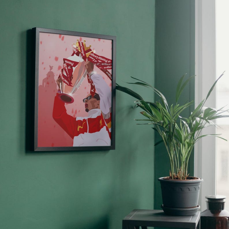 Virgil Van Dijk Liverpool FC Trophy Parade - Premier League Champions ...