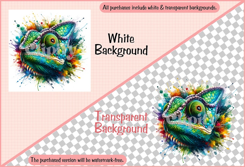 Watercolour Animal Clipart Bundle, Watercolor Clipart, Digital Art ...