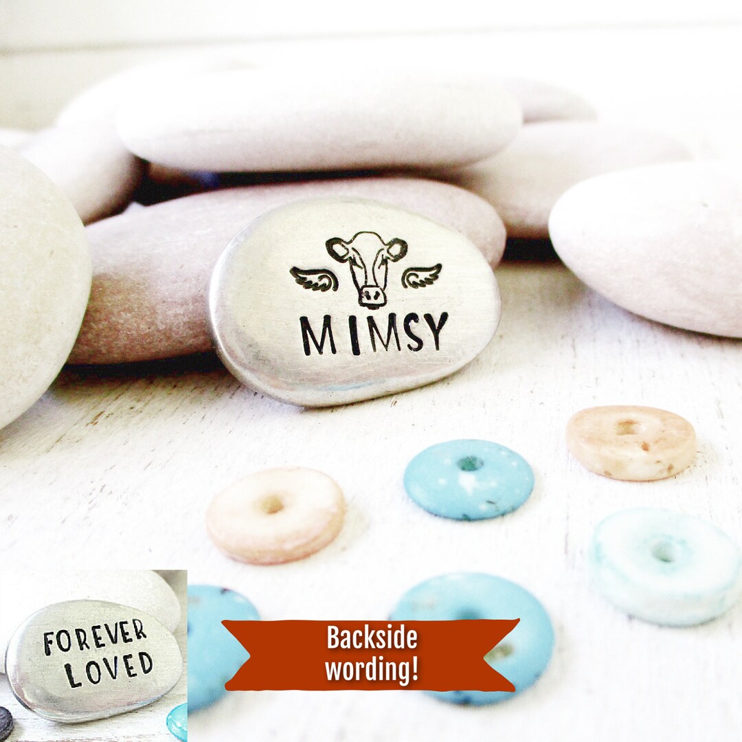 Personalized COW Memorial Keepsake, Pet COW Remembrance, Pet Calf ...
