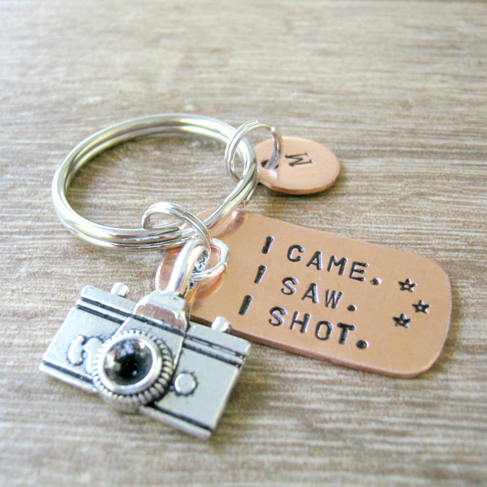 Photographer Keychain, Camera Charm, I Came. I Saw. I Shot, Photography ...