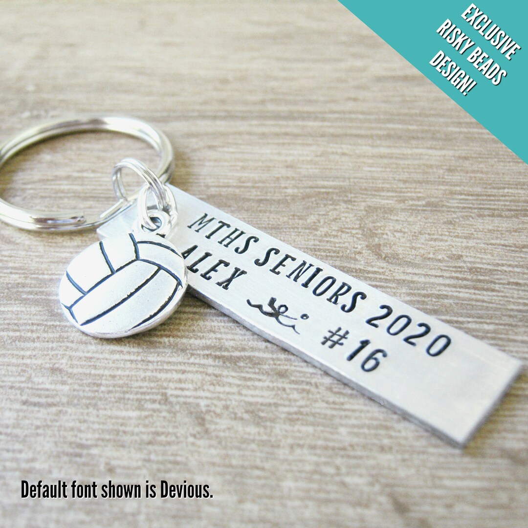 Personalized Water Polo Keychains, Senior Gifts, Water Polo Gifts, Bulk ...