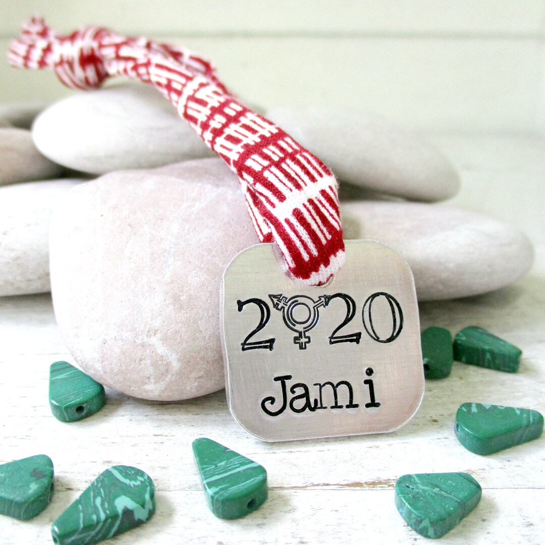 Personalized Transgender Ornament, Christmas 2020, 2020 Trans Ornament ...