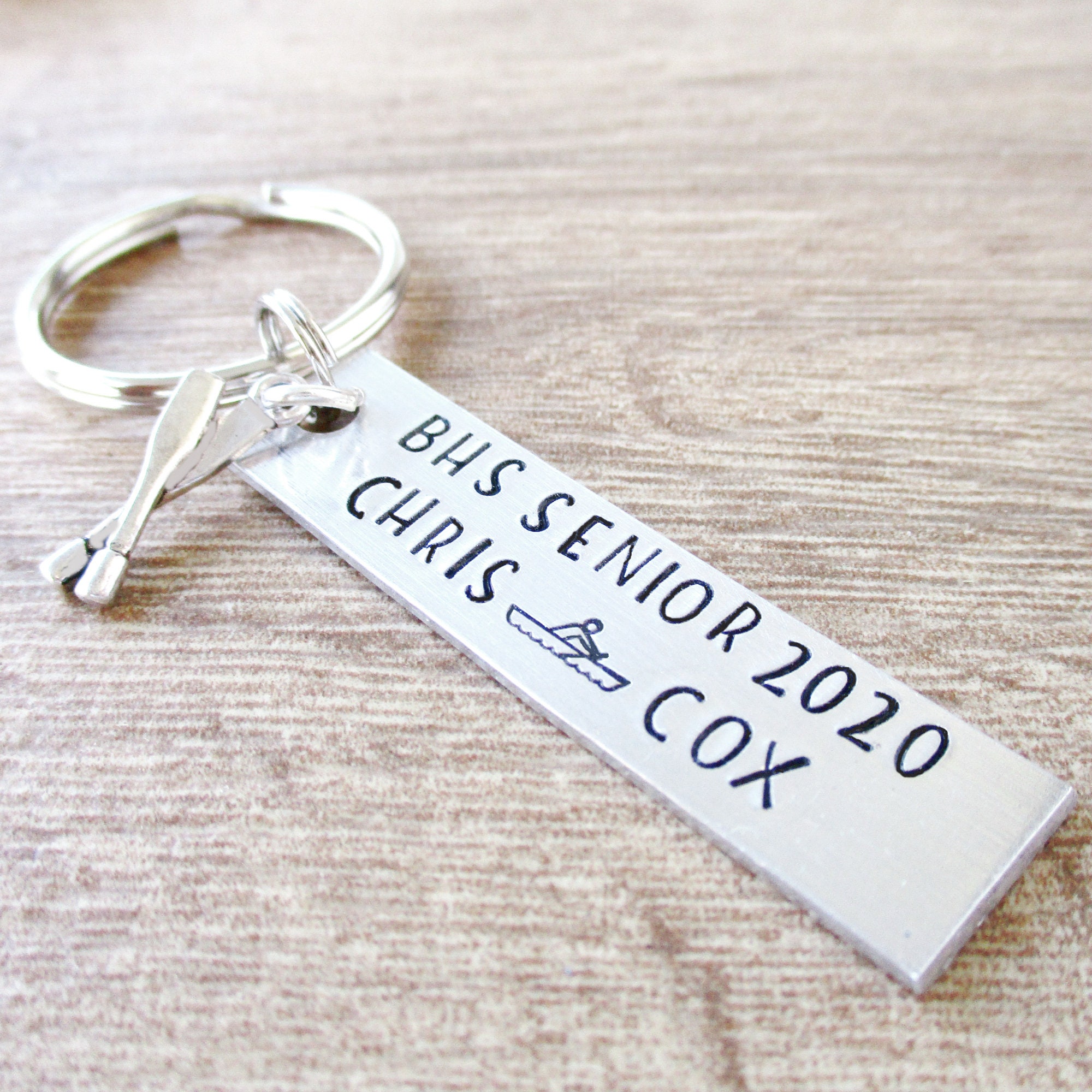 Personalized Rowing Key Chains Personalized Crew Gifts - Etsy