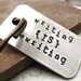 Writing Keychain, Writing is Rewriting Keychain, Author Gift, Novelist ...