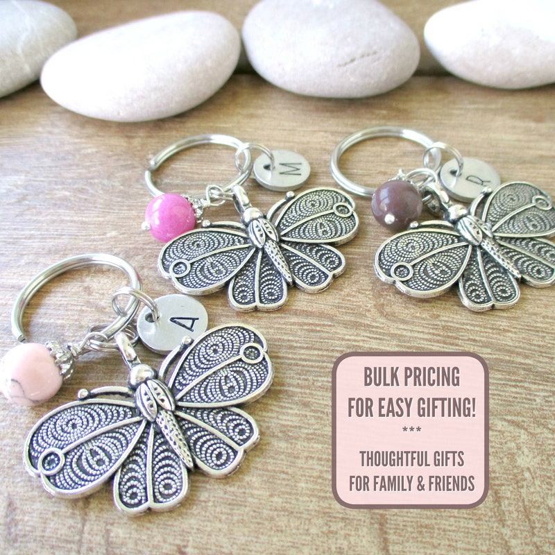 Butterfly Keychain - Etsy
