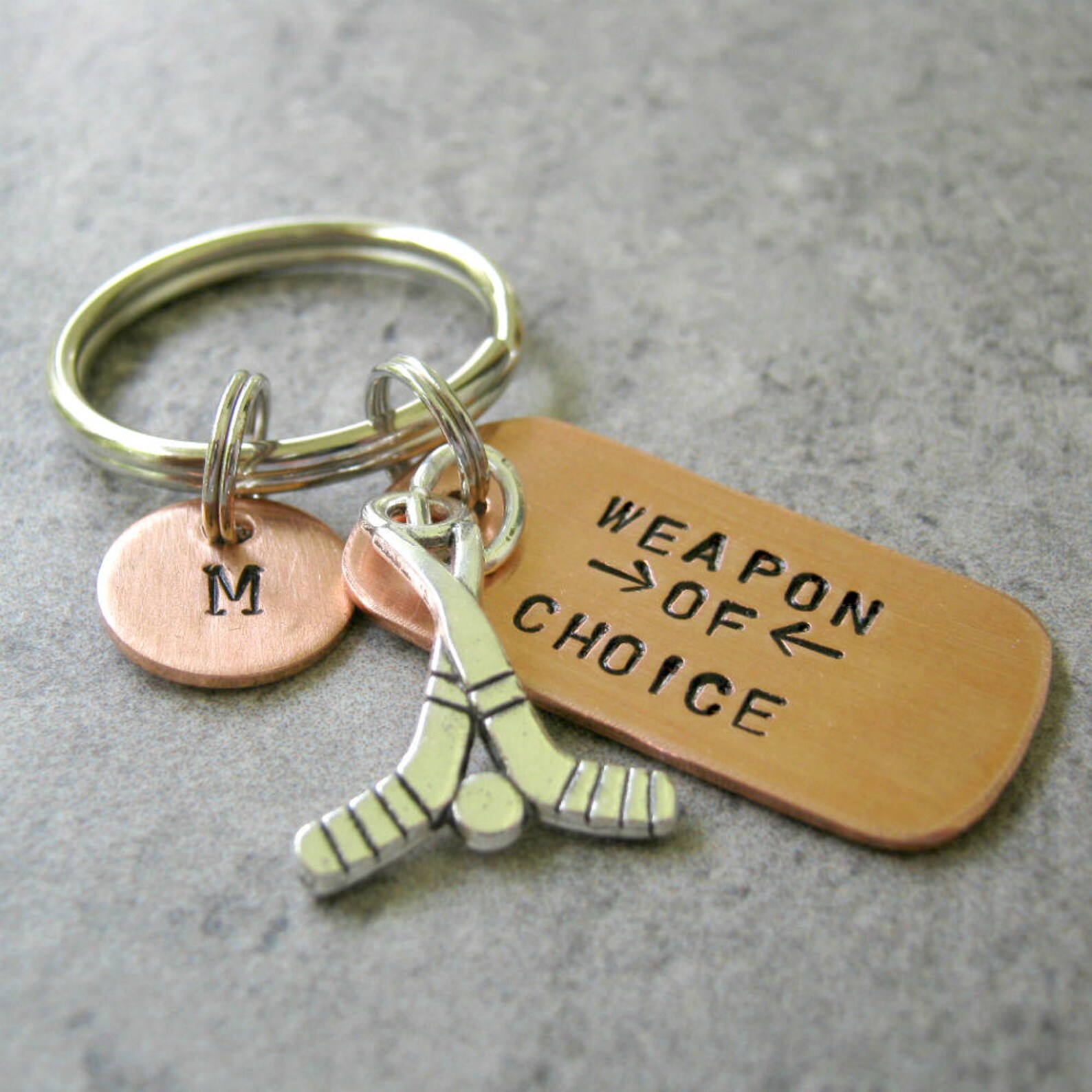 Personalized HOCKEY Keychain Hockey Team Gifts Hockey Player - Etsy