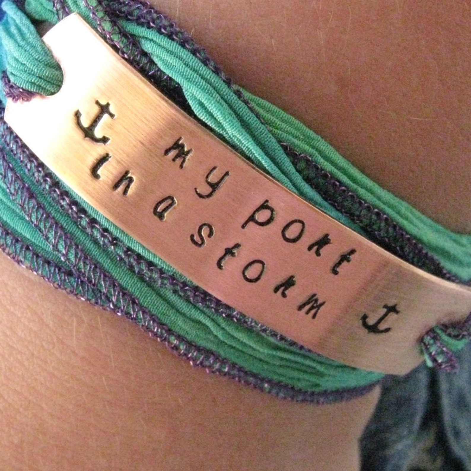 One Day at A Time Bracelet Sobriety Bracelet Recovery - Etsy