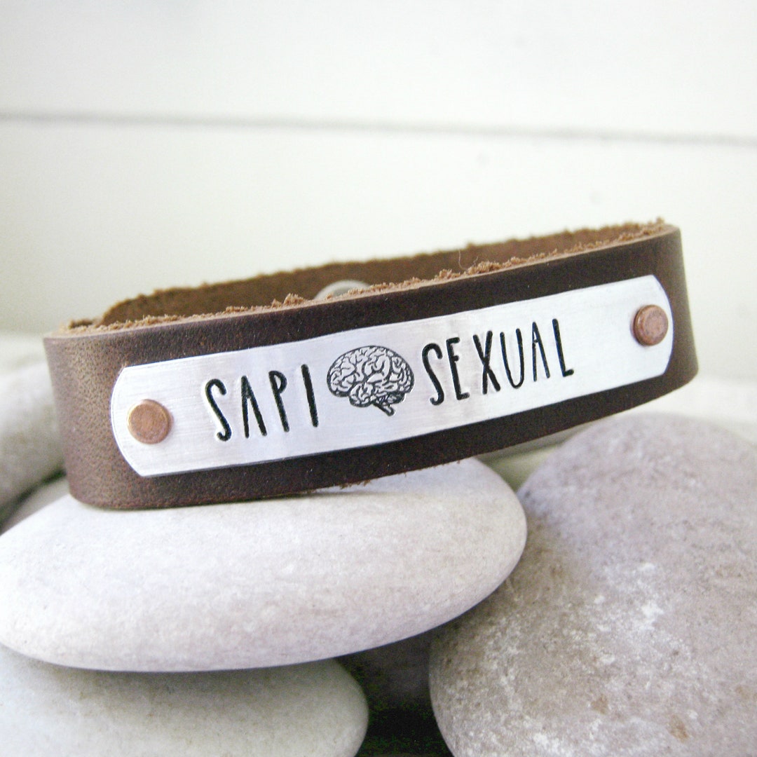 Sapiosexual bracelet, sapiosexuality, talk nerdy to me, nerd bracelet ...