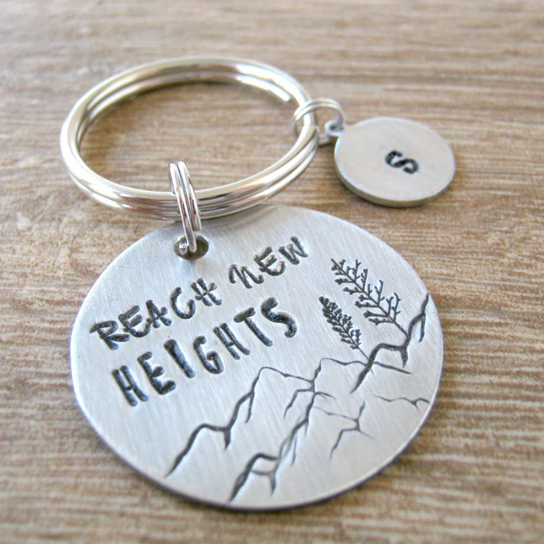 Mountain Keychain, Ready to Ship Exactly as Is, Reach New Heights ...