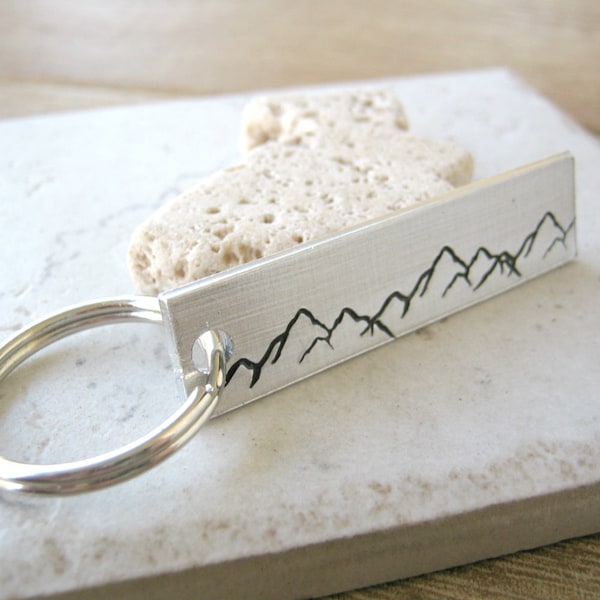 Mountain Range Ring - Etsy