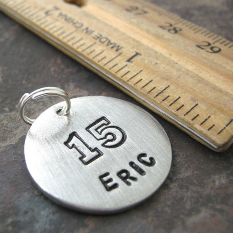 Pewter Disc Add on for Keychains or Necklaces Read Listing - Etsy