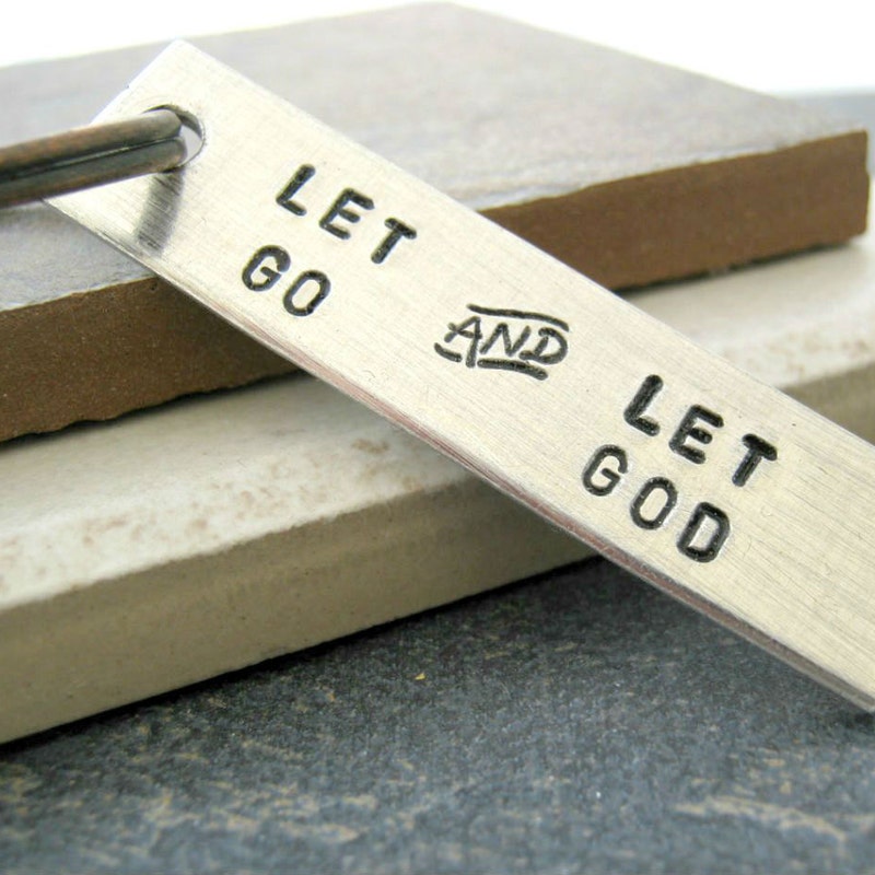 Let God Keychain - Etsy