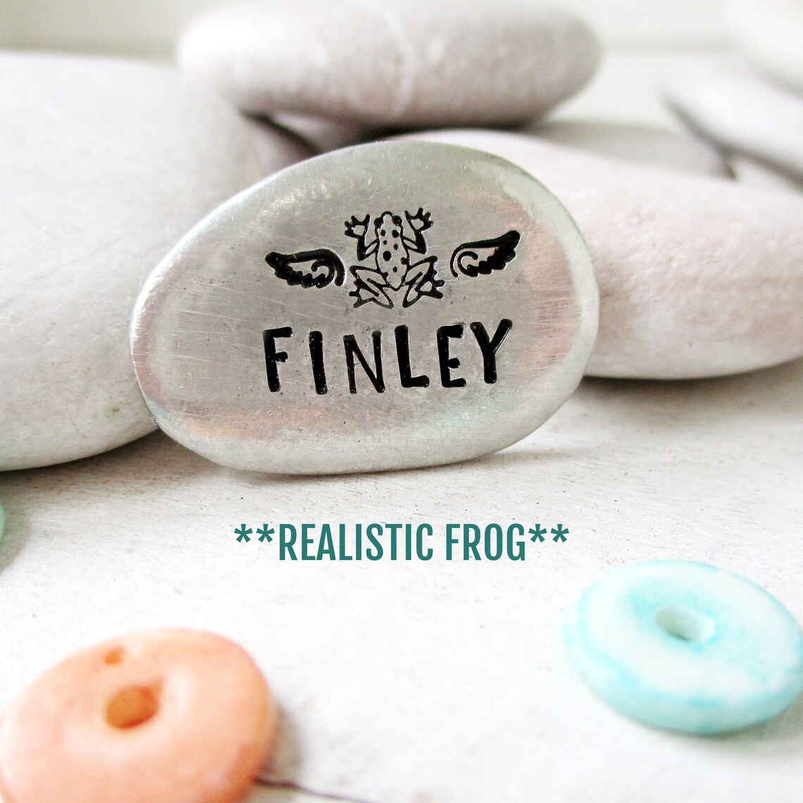 Personalized Frog Memorial Keepsake Toad Remembrance | Etsy