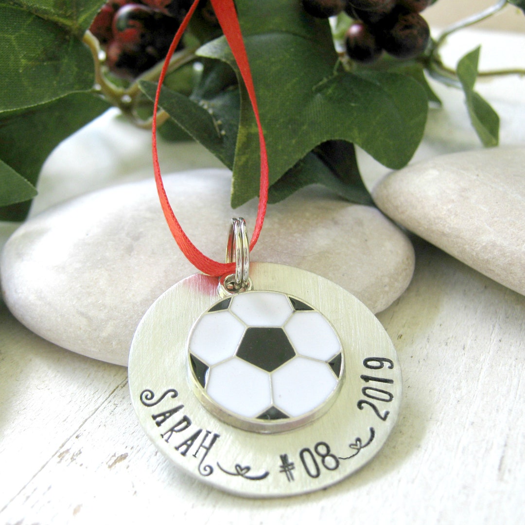 Personalized Soccer Ornament, Soccer Team Gifts, Soccer Player Ornament ...