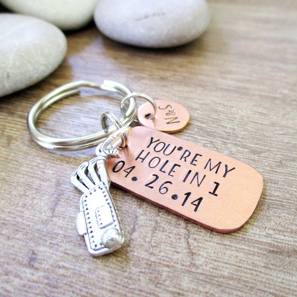 Golf Keychain - Etsy