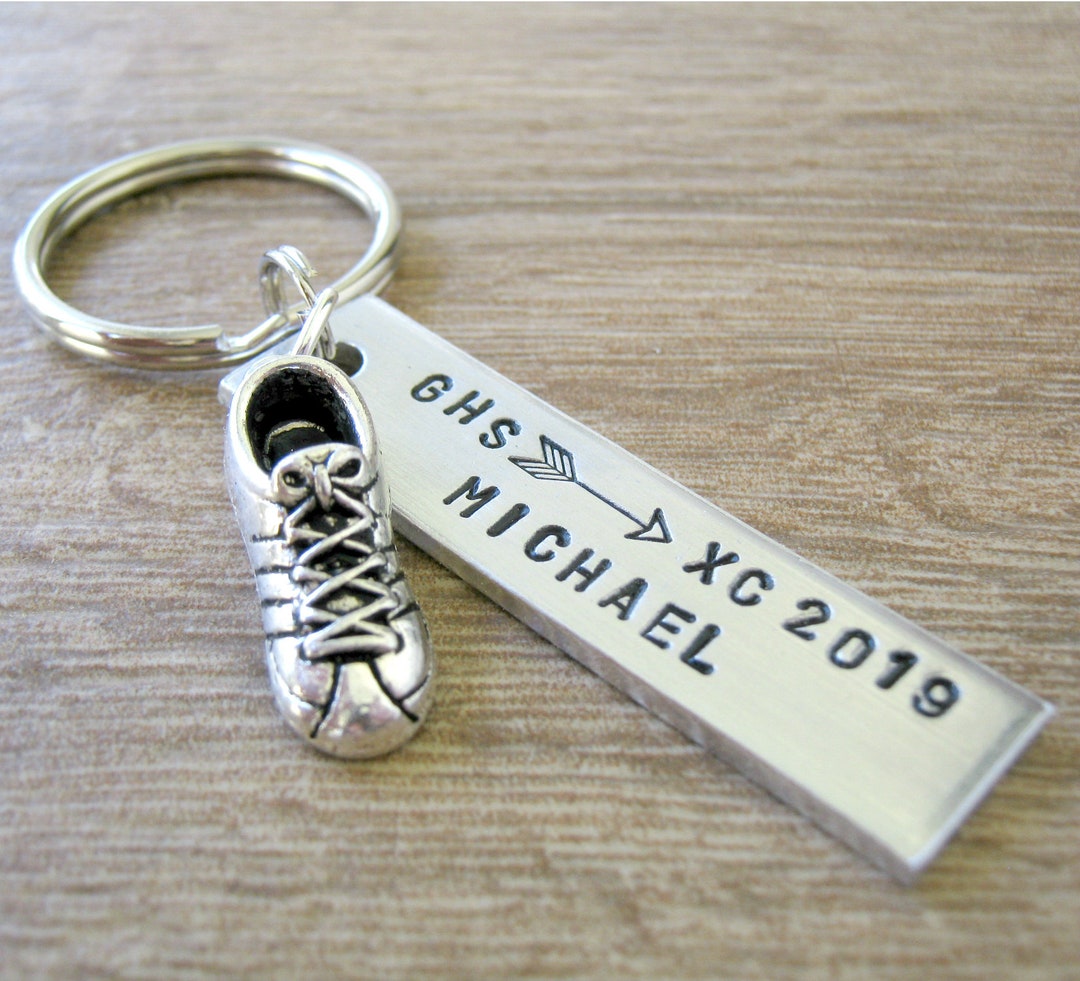 Personalized XC Keychains, Bulk Pricing, Senior Gifts, Choose Your ...