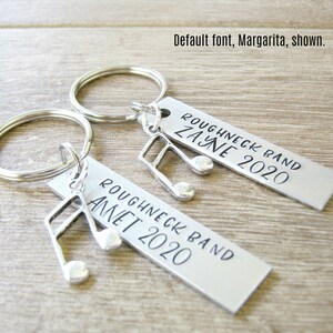 Personalized CHORUS Keychains, Bulk Price, Senior Gifts, High School ...