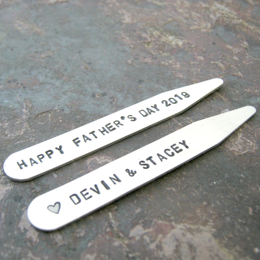 Father's Day Collar Stays, Daddy Gift, Gifts for Dad, Father's Day Gift ...
