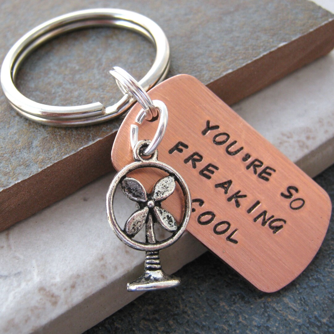 You're so Freaking Cool FAN Keychain, You're so Cool Keychain, Bff Gift ...