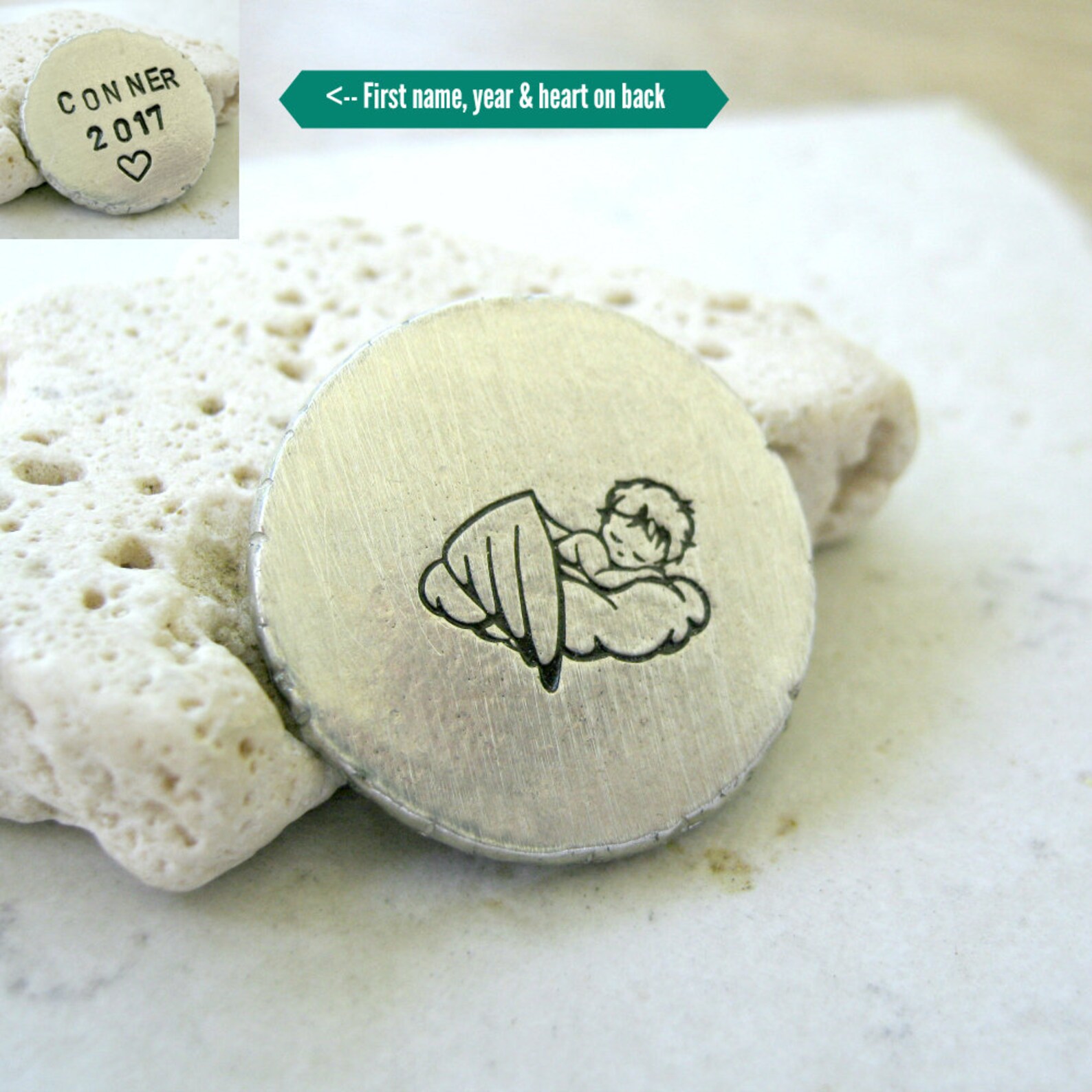 Baby Memorial Coin Infant Memorial Coin Miscarriage Gift - Etsy