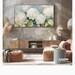 Summer Botanical Screensaver, Rustic Farmhouse White Hydrangea Frame TV ...