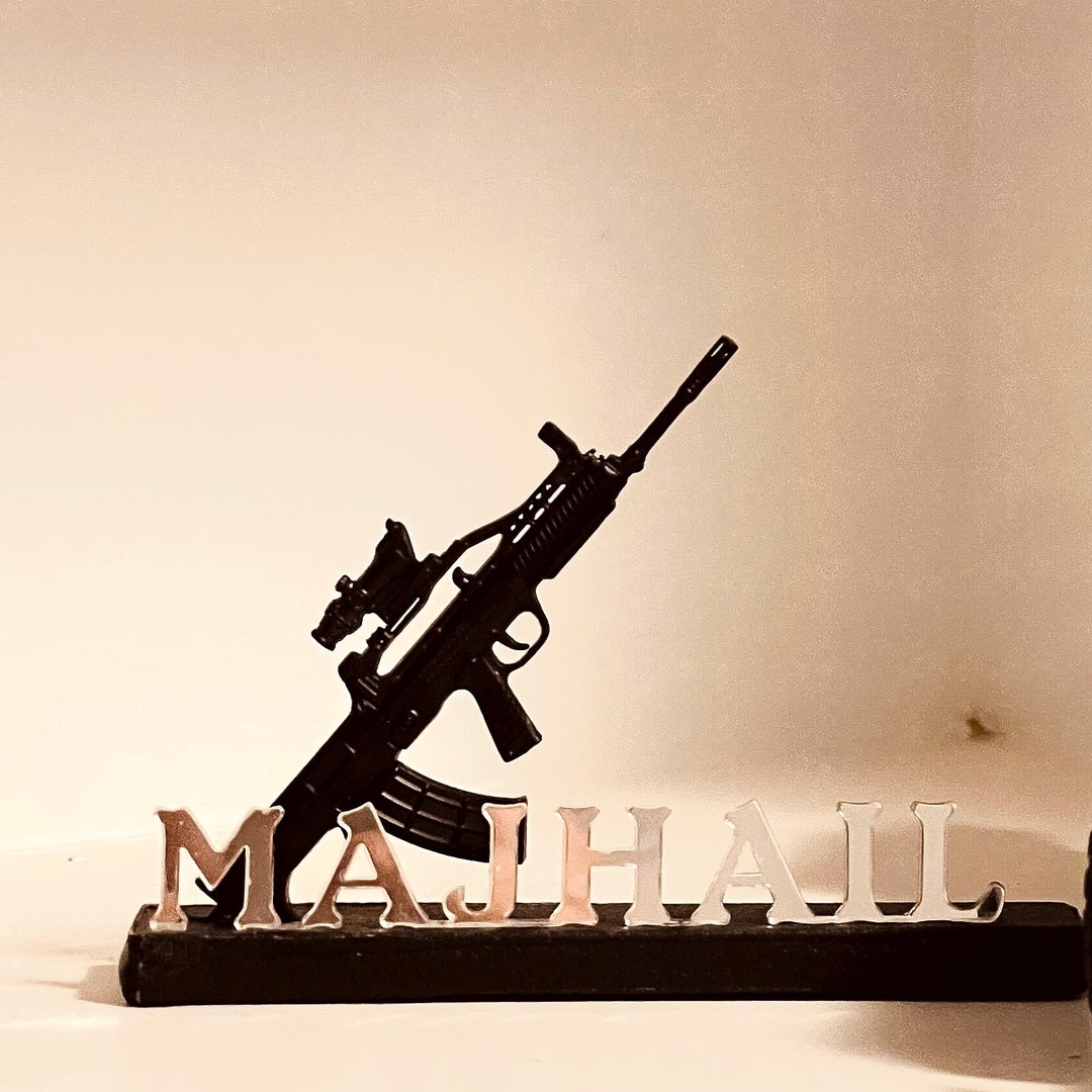 Car Dashboard Decor Metal Gun Majhail - Etsy