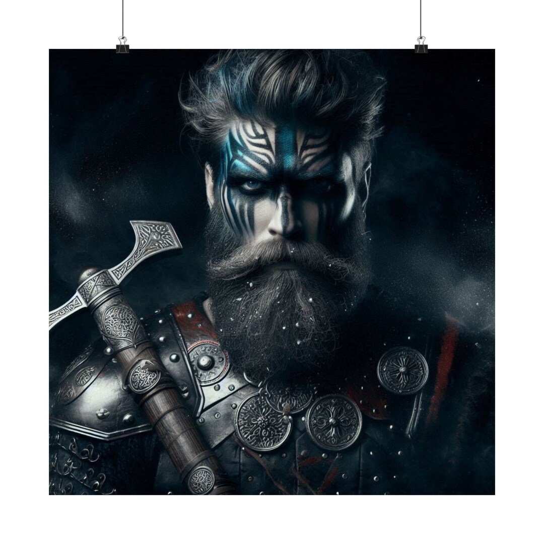 Viking Poster, Norse Warrior, Viking Picture, Norse Picture, Viking ...