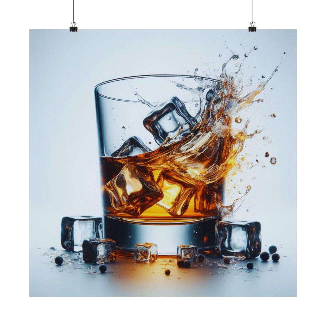 Whiskey Poster, Whisky Poster, Bourbon Poster, Scotch Poster, Bar ...