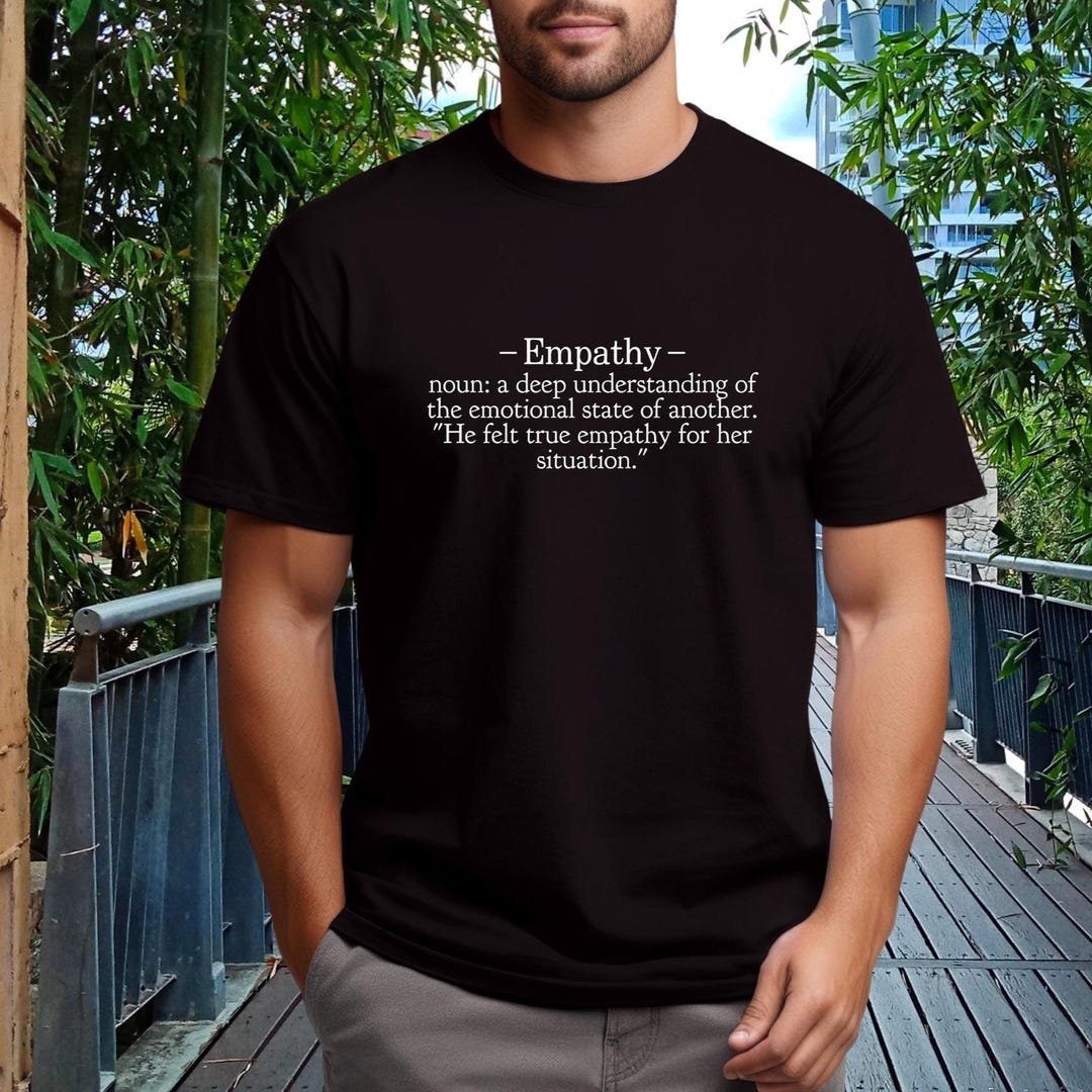 Philosophy Definition Black Unisex Tee, Empathy, Faith, Hubris ...