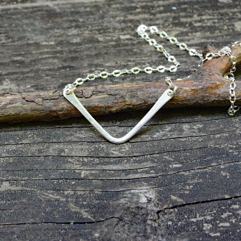Chevron Necklace - Etsy