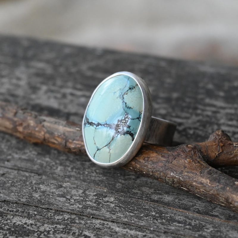 Large Turquoise Ring - Etsy
