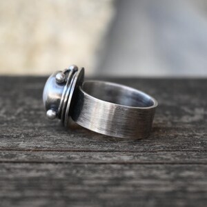 Pearl Bramble Ring / Large Pearl Ring / Sterling Silver / Gift for Her ...