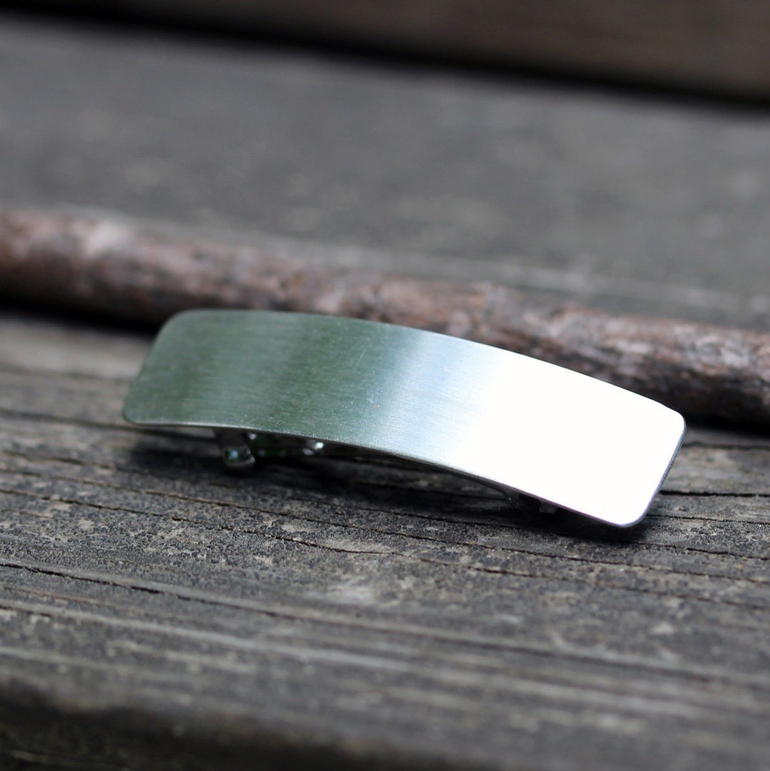 Sterling Silver Barrette: Petite Bangs Hair Clip - Etsy
