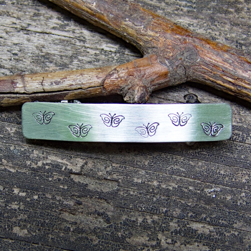 Butterfly Hair Barrettes - Etsy