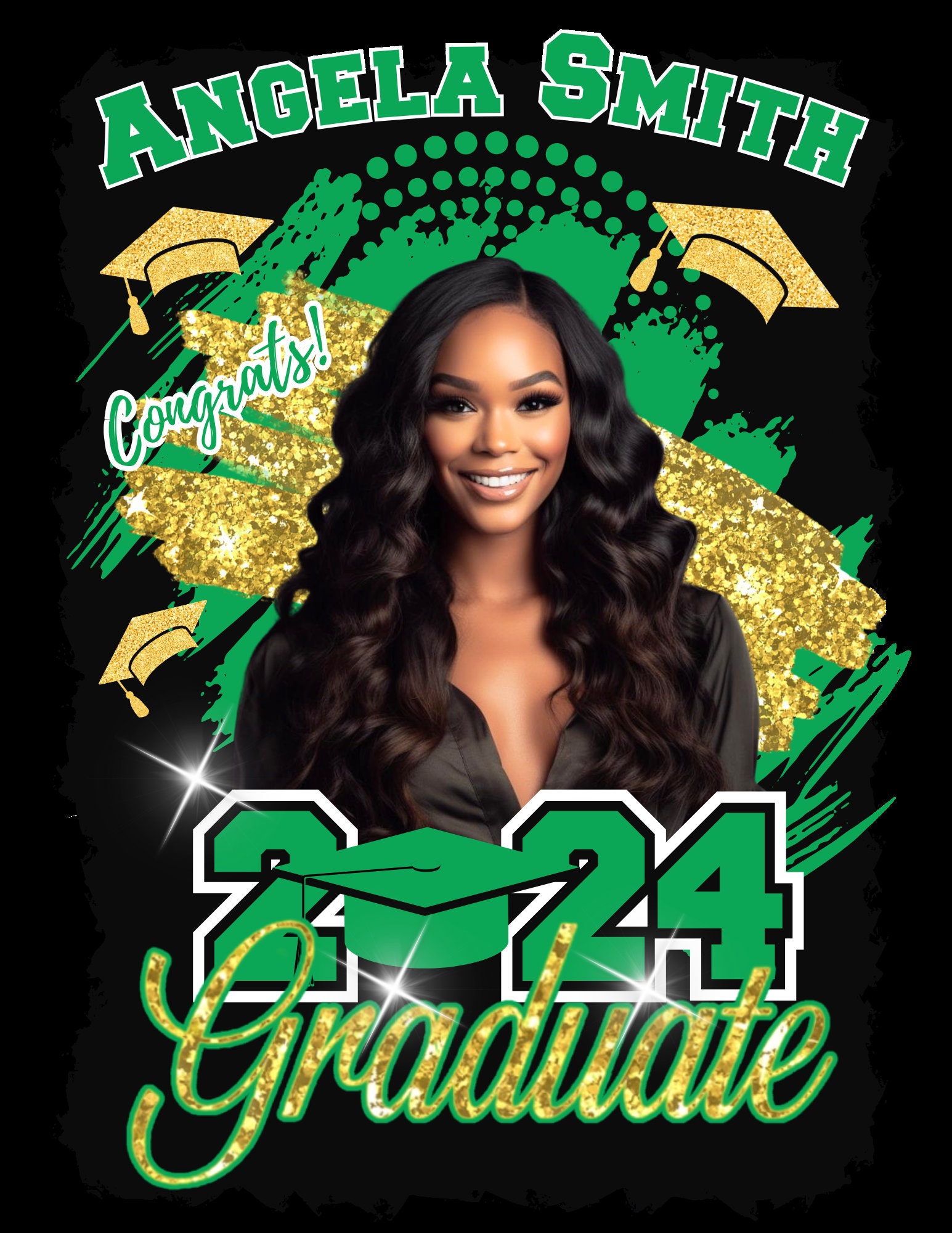 Canva Editable Graduation Shirt Design Templates - Etsy