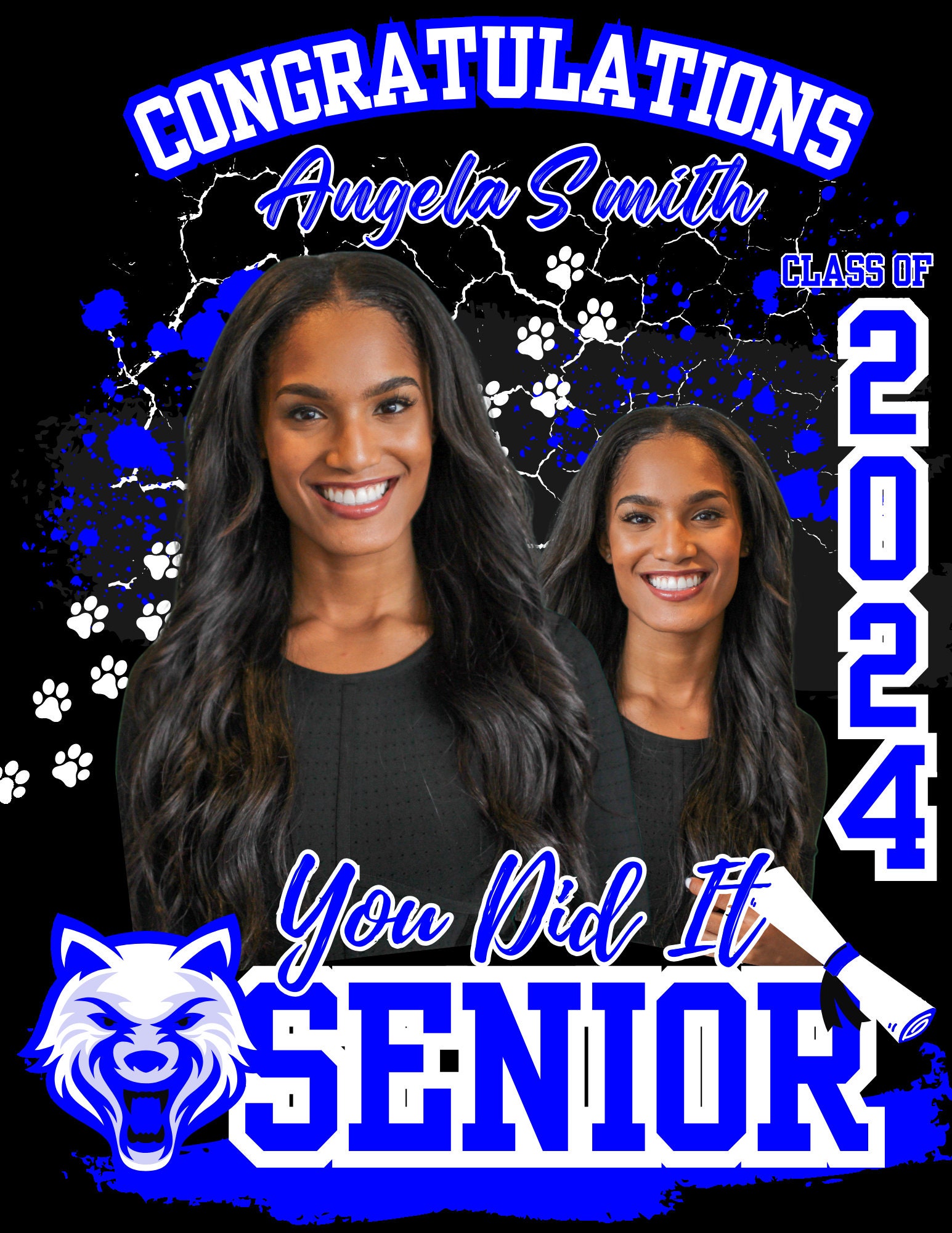 Canva Editable Graduation Shirt Design Templates - Etsy