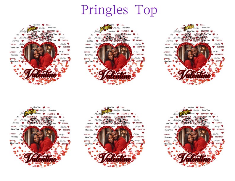 Valentine Day Party Favor Treat Bundle , Chip Bag, Pringles, Caprisun ...