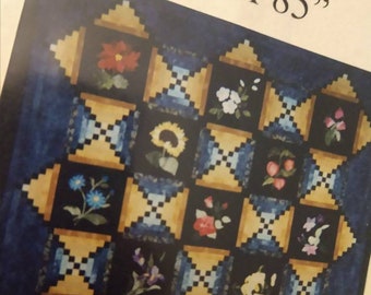 Midnight Garden Quilt Pattern - Etsy