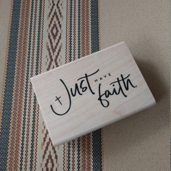 Faith Stamp - Etsy