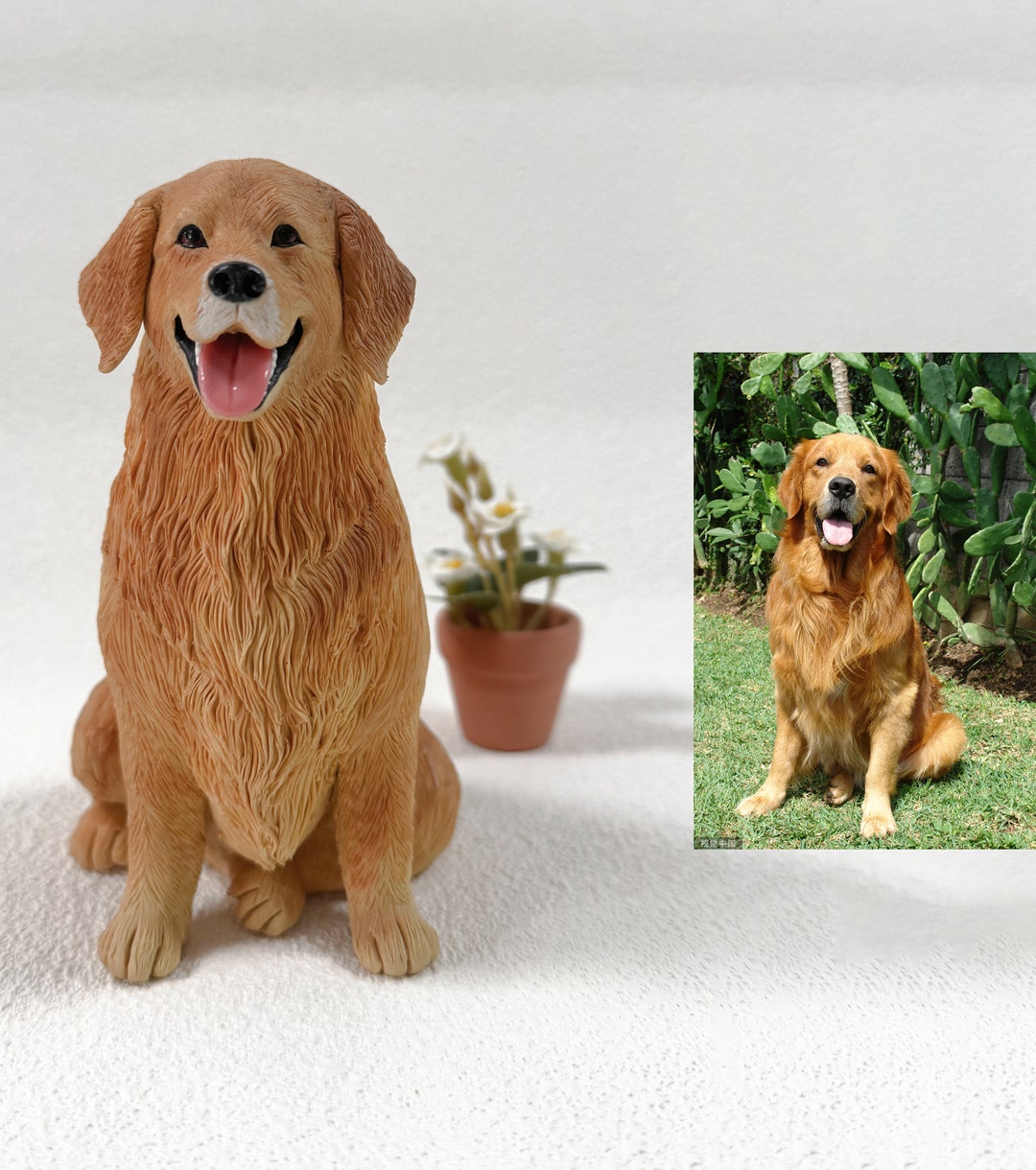 Personalized Dog Clay Sculpture,custom Pet Sculpture,clay Dog Model,pet ...