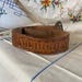 Vintage 60s/70s Tooled Namesake Leather Belt - Etsy