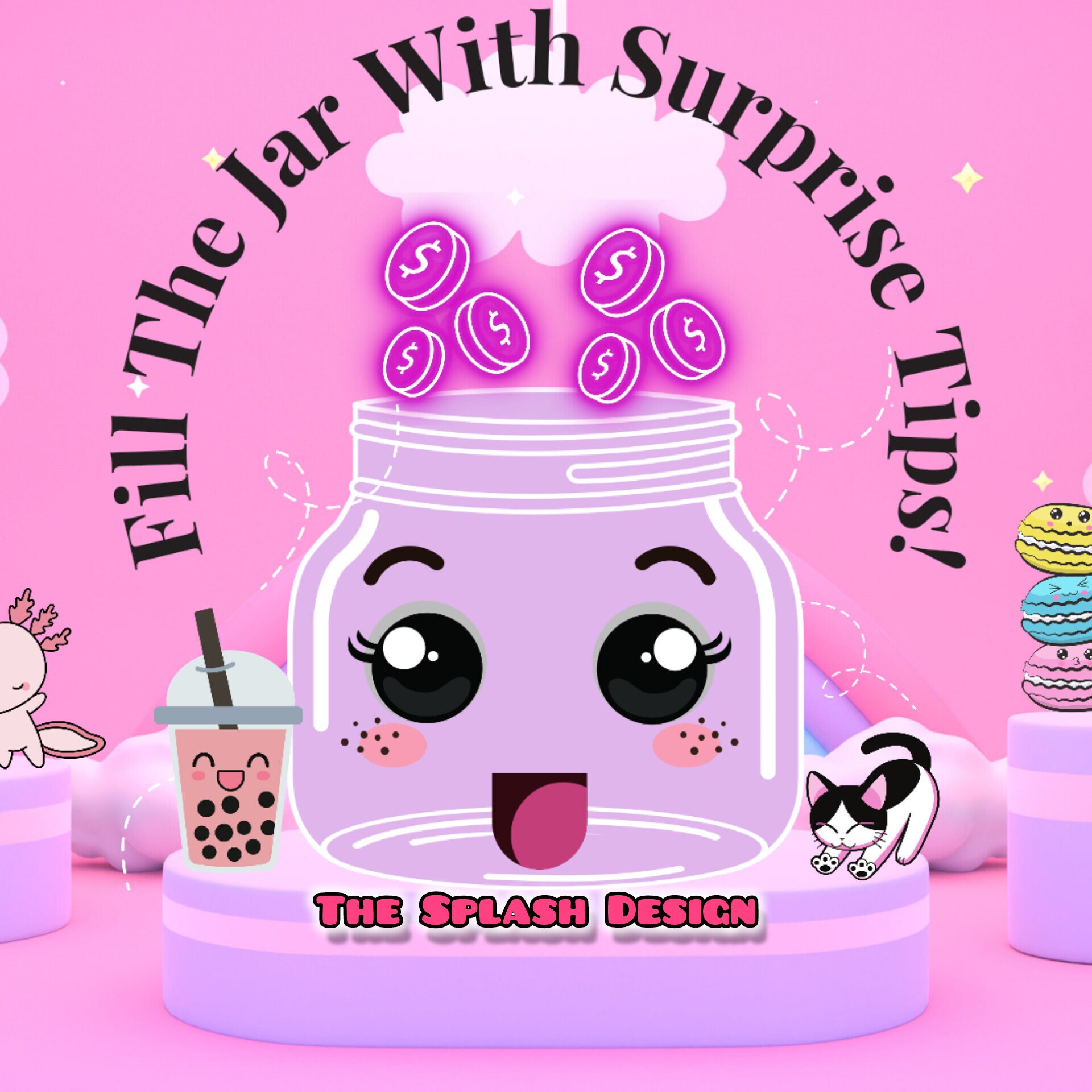 Kawaii/anime Theme Surprise Jar - Etsy
