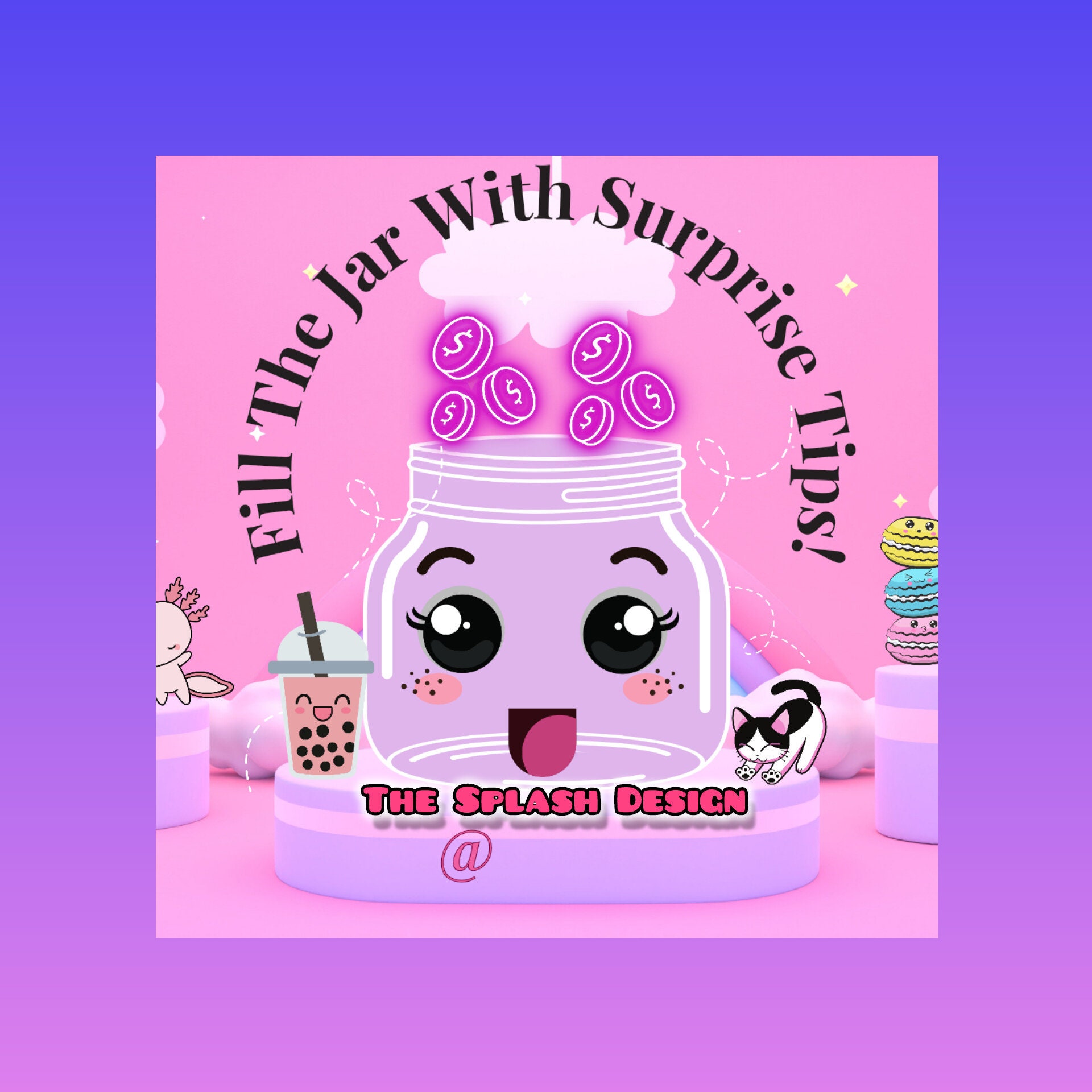 Kawaii/anime Theme Surprise Jar - Etsy