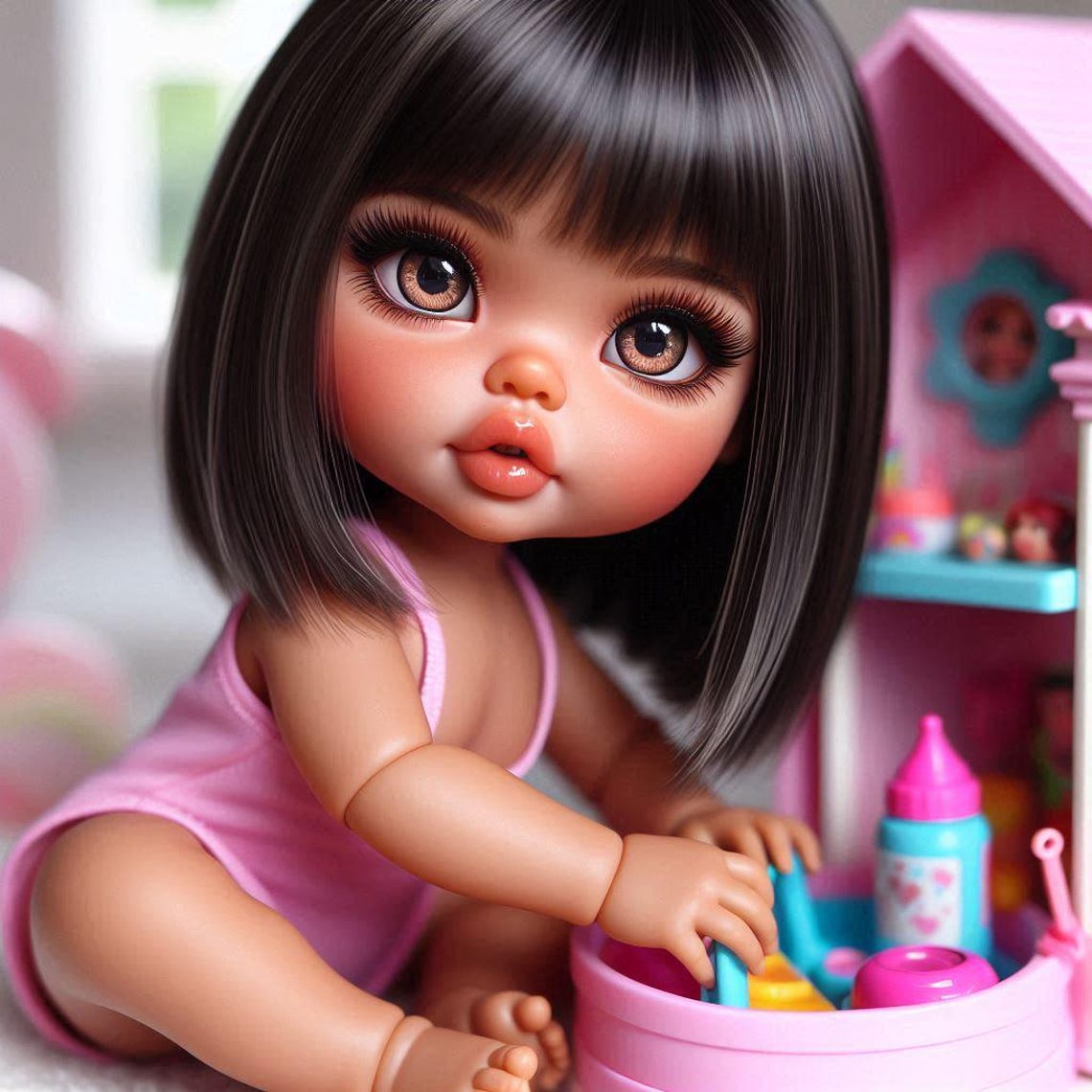 Custom Play Time Doll Photo of You - Etsy