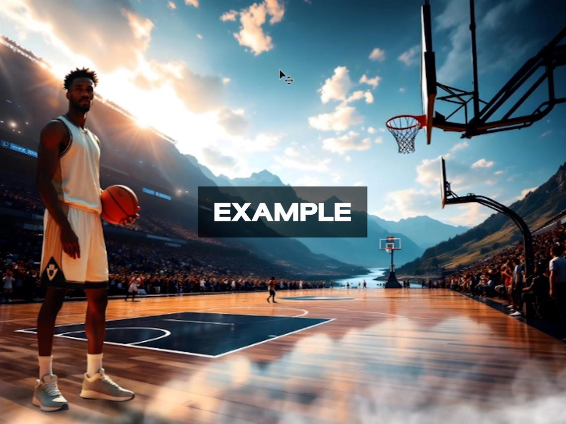 Basketball Backdrop 28 Bundle | Gameday | Stadium | Sports | Poster ...