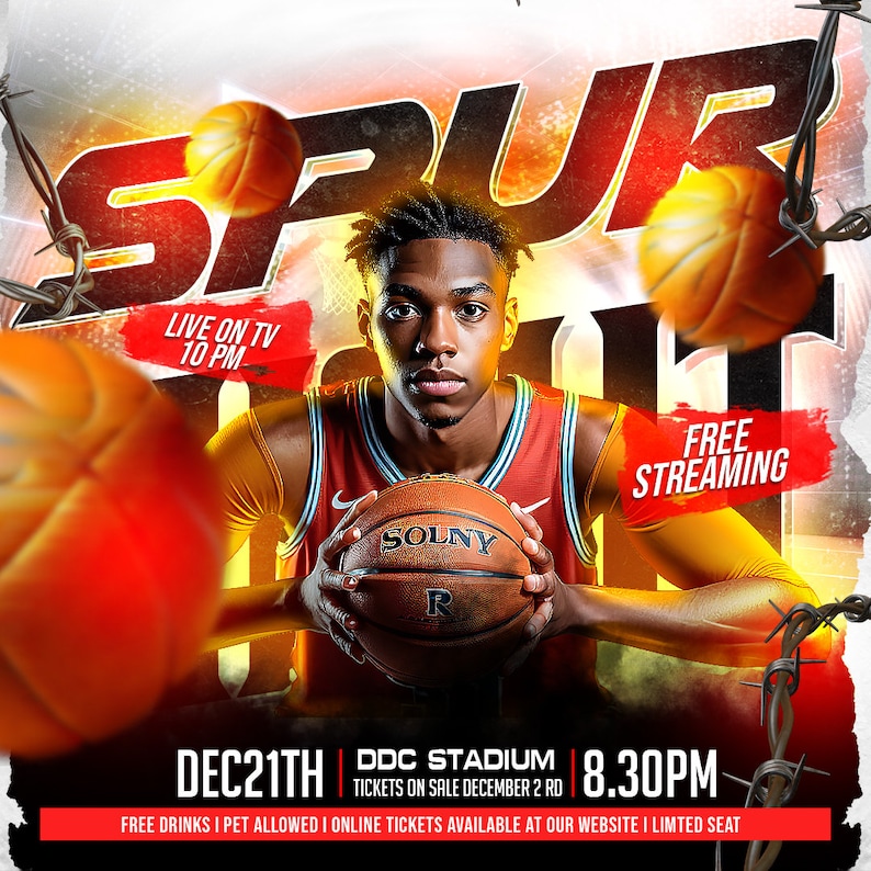 Basketball Banner,photoshop Template,basketball Template,banner ...