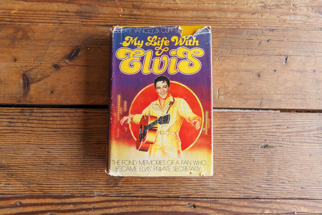 Vintage Book - My Life With Elvis - 1977 - Etsy