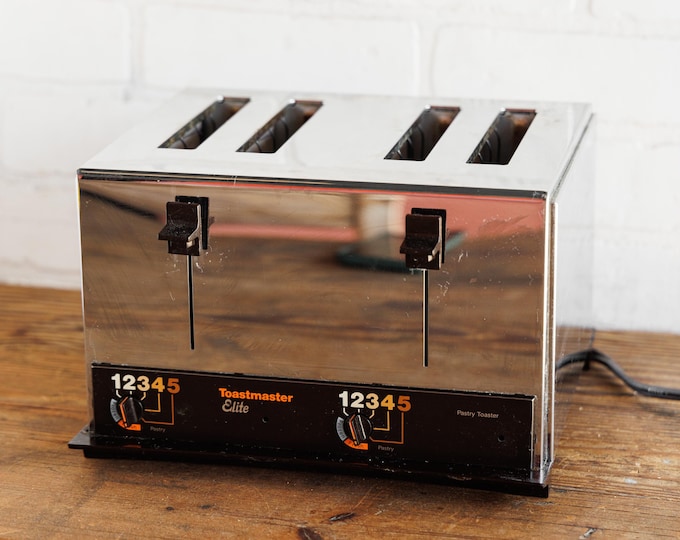 Vintage Toastmaster Elite Pastry Toaster - 4 Slice 70s 80s - Etsy