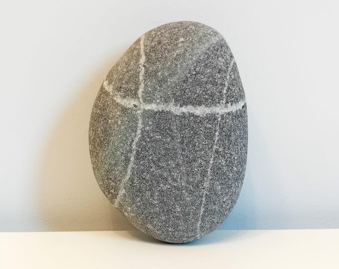 Rare Big Wishing Stone With Natural Formed White Circle Line Lucky ...
